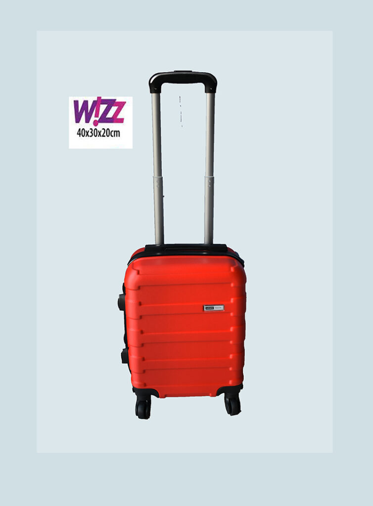 Plastični kofer 40x30x20cm za WIZZ AIR